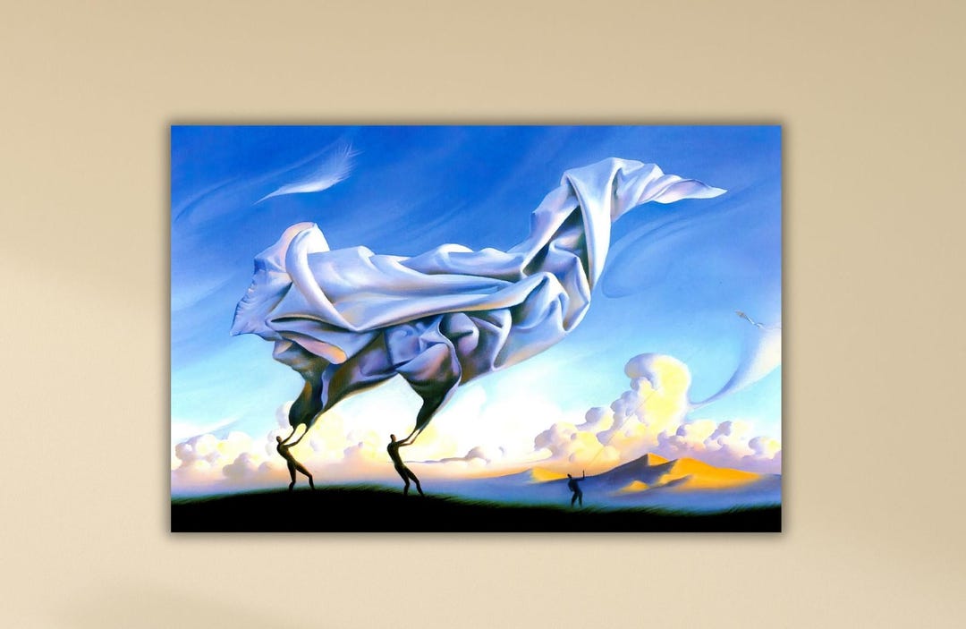 Vladimir Kush Bird Painting Art Vladimir Kush Poster Gift of Home Decor ...