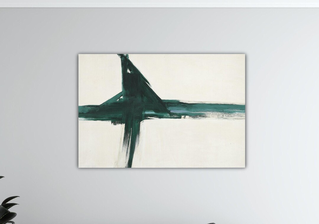 Franz Kline Green Cross 1956 Wall Art Kline Poster Art Franz Kline ...