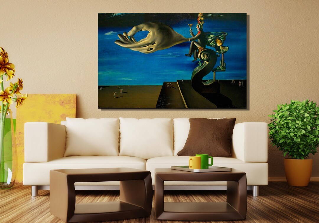 Salvador Dali Canvas Salvador Dali Poster Ready to Hang Canvas ...