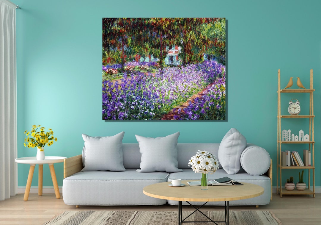 Claude Monet Canvas Poster Art,claude Monet Canvas Print,claude Monet ...
