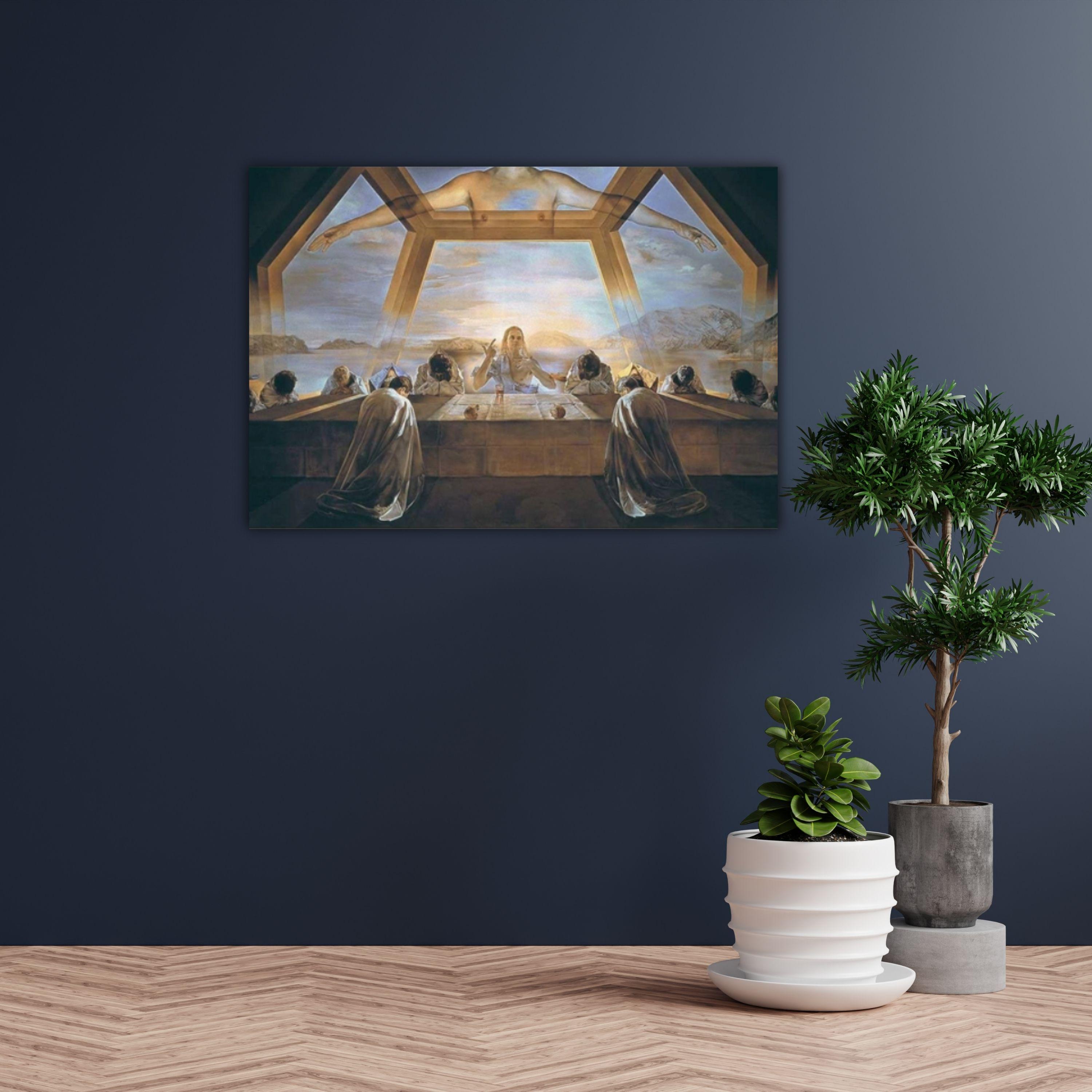 Salvador Dali the Last Supper Wall Art Ready to Hang Canvas ...