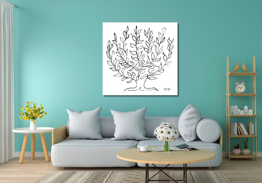 Henri Matisse the Plain Tree 1951 Canvas Print Arts,henri Matisse the ...