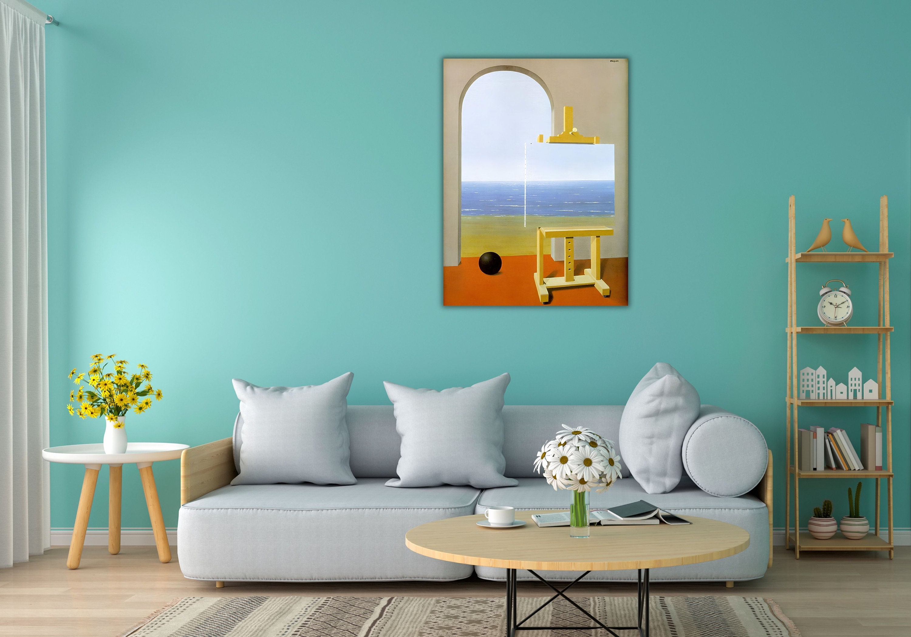 Rene Magritte Artworks,rene Magritte the Human Condition Poster/canvas ...