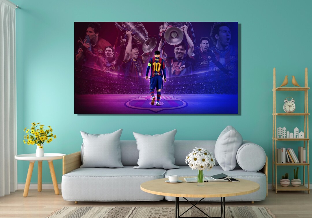 Lionel Messi Legend Poster,lionel Messi Canvas,lionel Messi Print Art ...