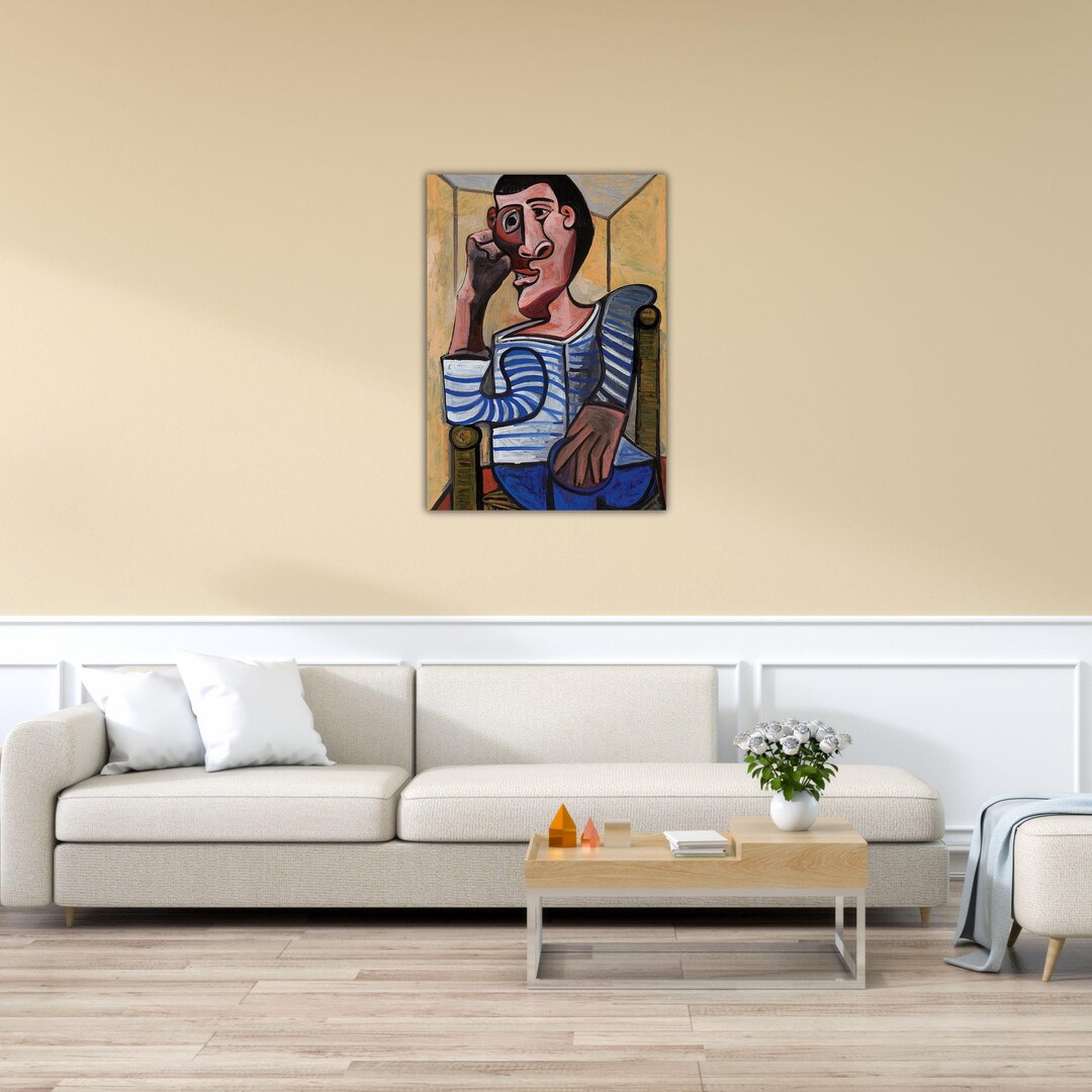 Pablo Picasso the Sailor Canvas Picasso Poster Pablo Picasso Print ...