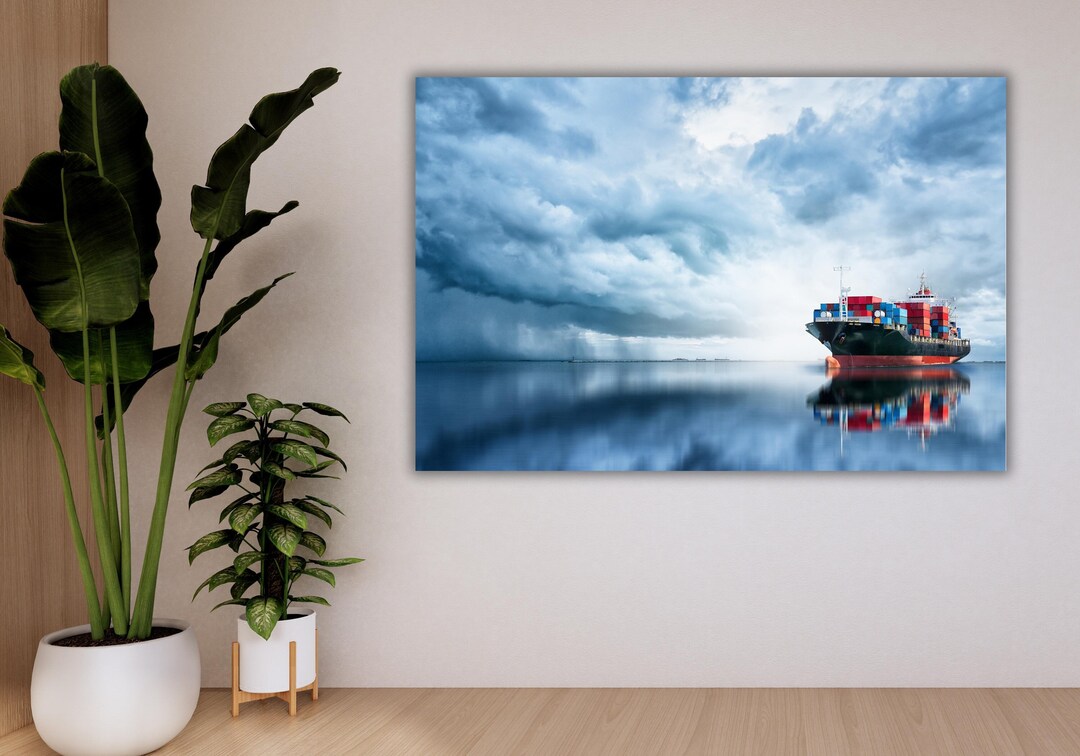 Nautical Vessel Canvas Print Wall Art,nautical Vessel Wall Decor ...