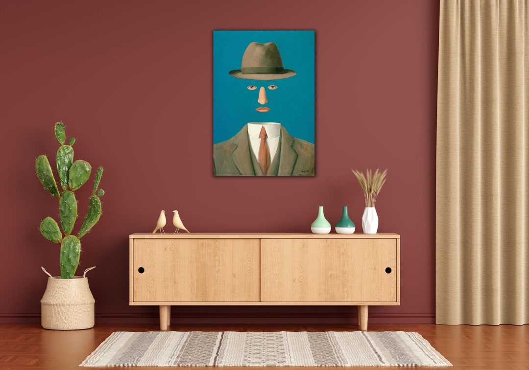 René Magritte Baucis Landscape Poster René Magritte Wall Art Surrealism ...