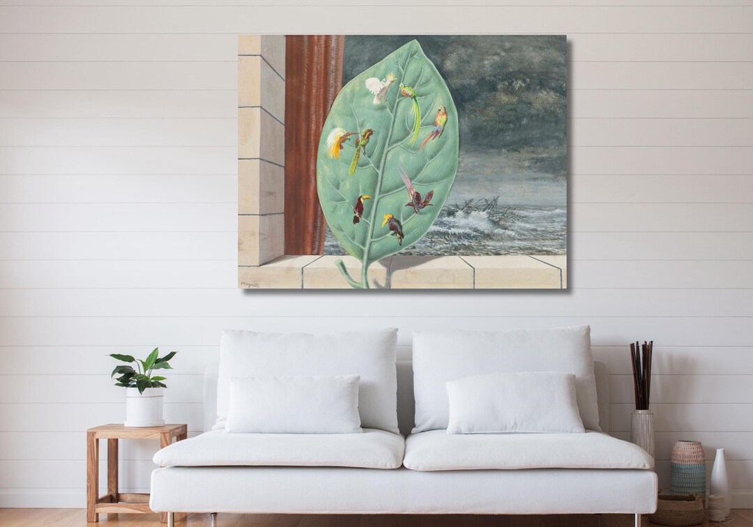 Rene Magritte Poster,rené Magritte the Banquet Paint Art,reproduction ...