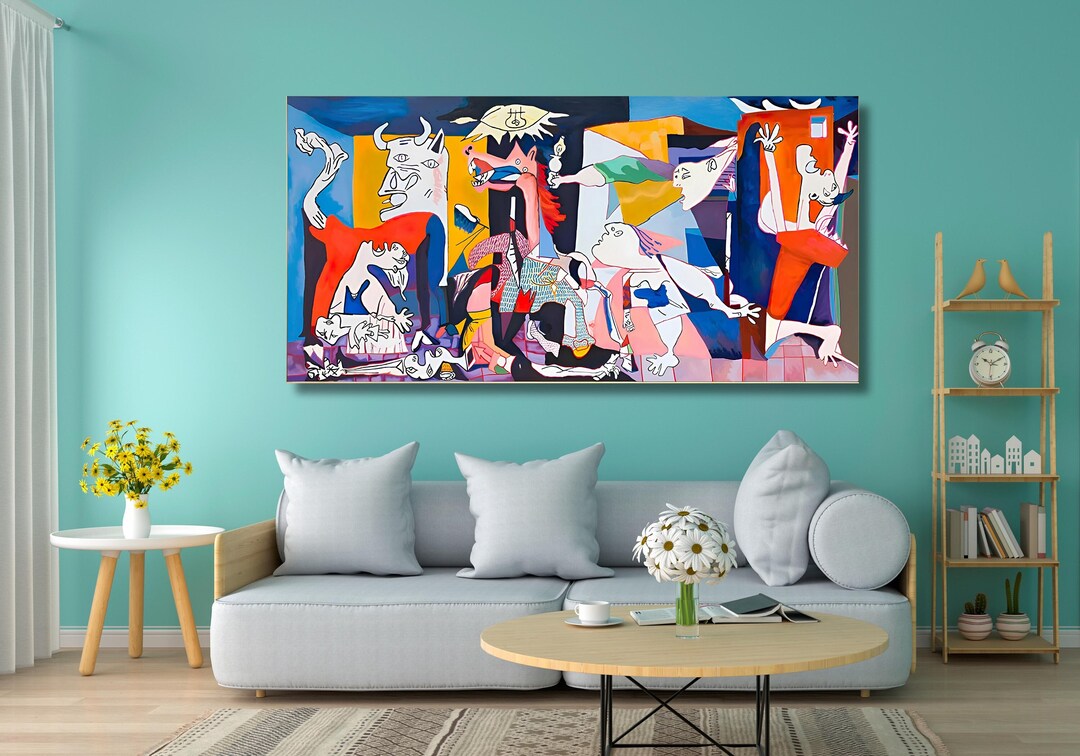 Pablo Picasso Guernica Painting on Canvas Art,pablo Picasso Guernica ...