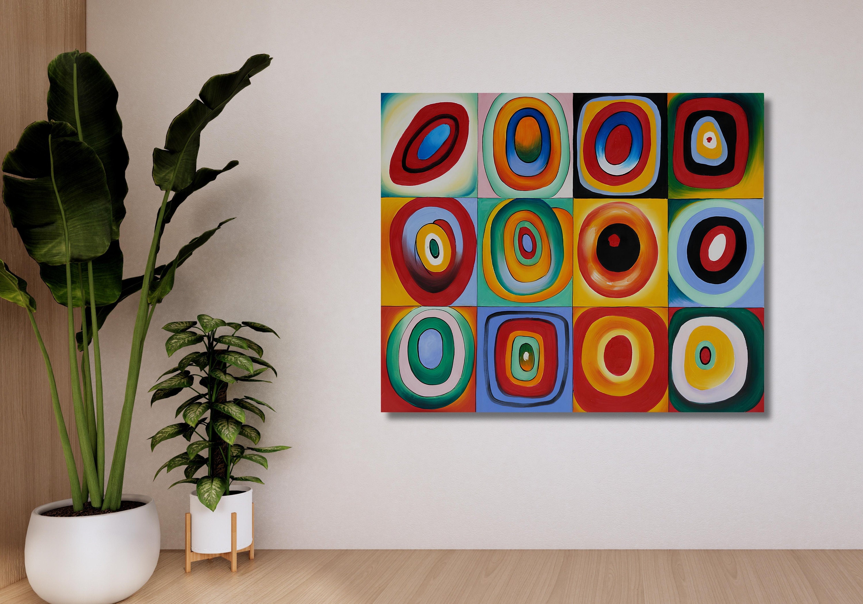 Wassily Kandinsky Color Study Canvas Print Arts,wassily Kandinsky Color ...