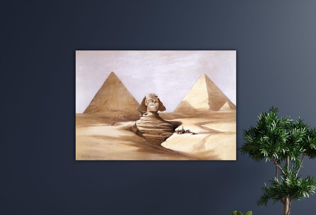 David Roberts -egypt and Nubia Wall Art Old Book Art Print Modern ...