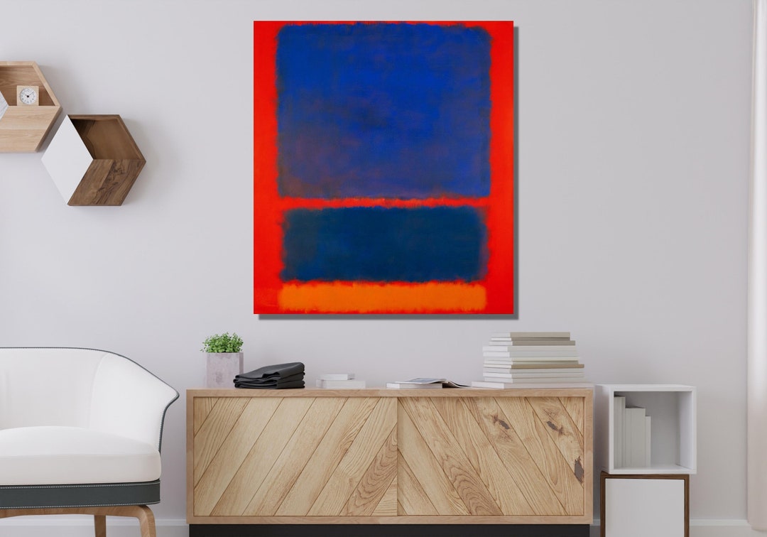 Mark Rothko Wall Art Mark Rothko Poster Rothko Abstract Reproduction ...