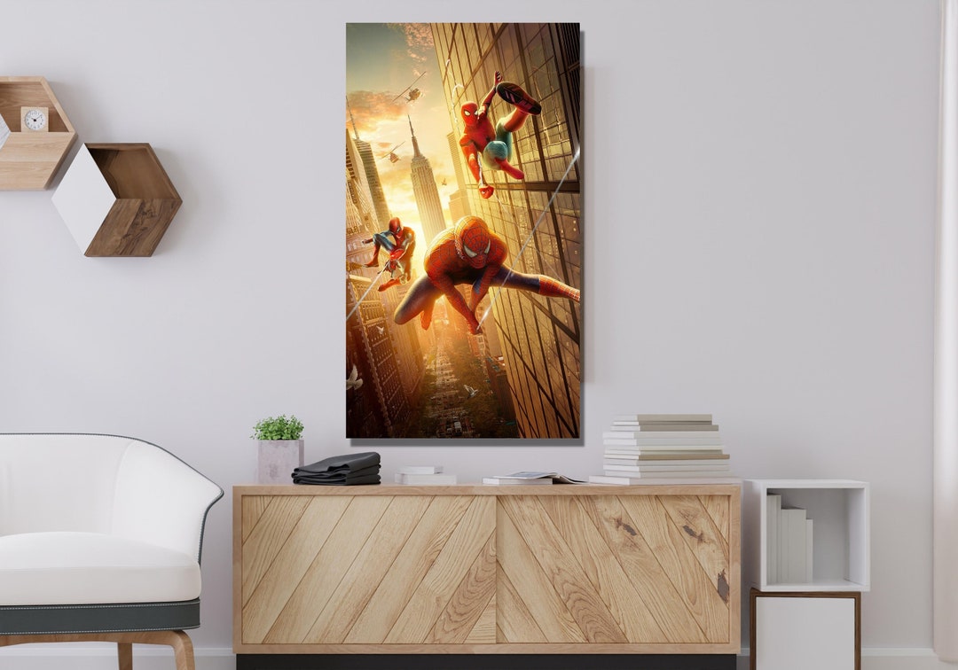 Spiderman Canvas Poster Art ,spiderman Canvas Print Art,spiderman ...