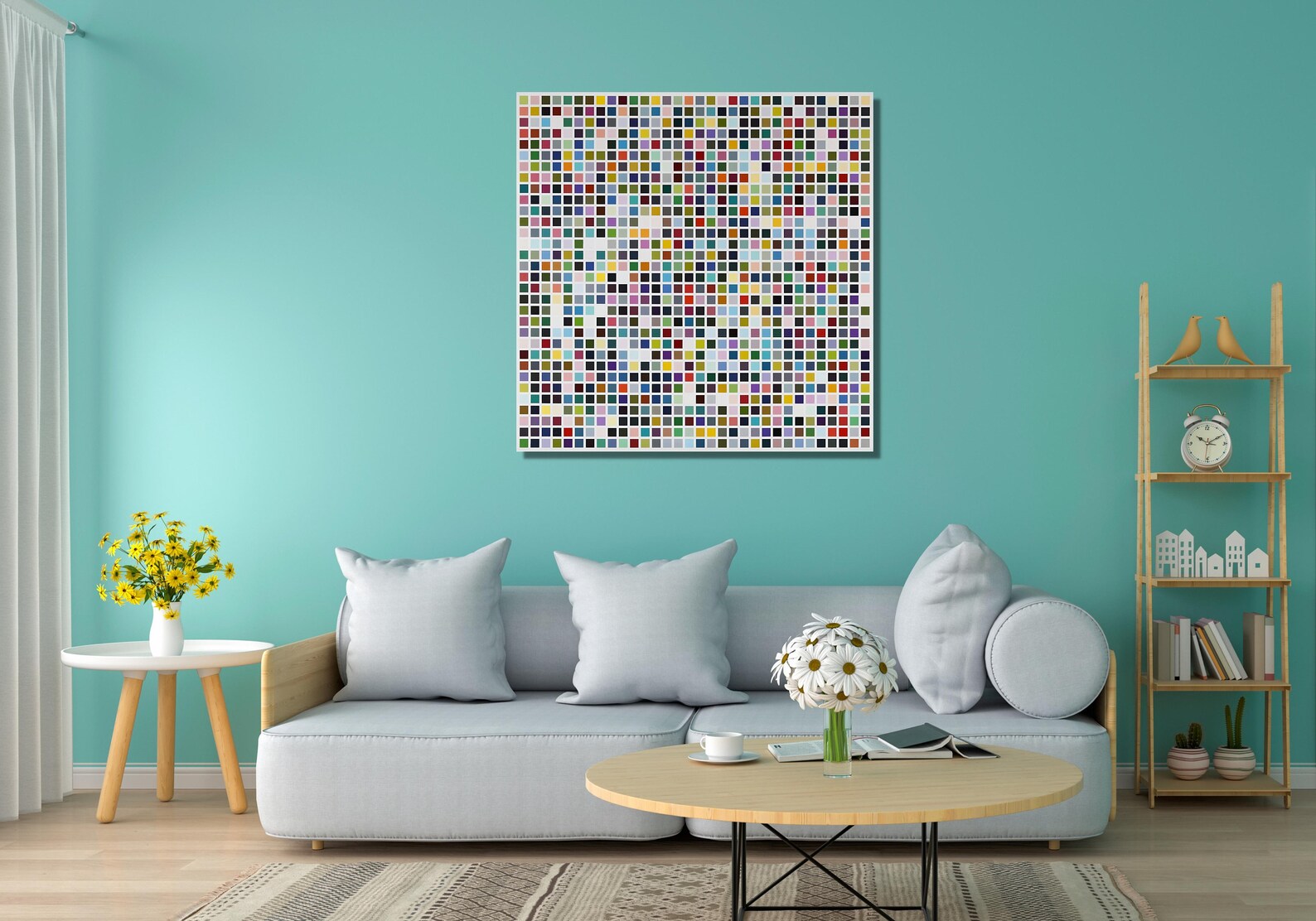 Gerhard Richter 1024 Colours Poster Print,gerhard Richter 1024 Print ...