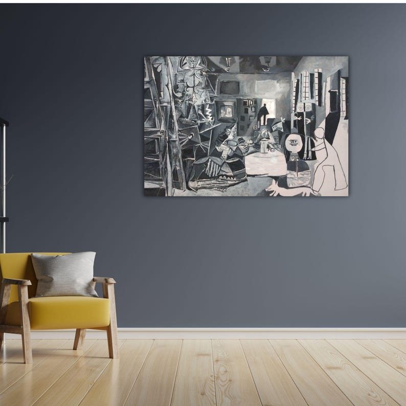 Pablo Picasso Las Meninas Painting Pablo Picasso Canvas Art Pablo ...