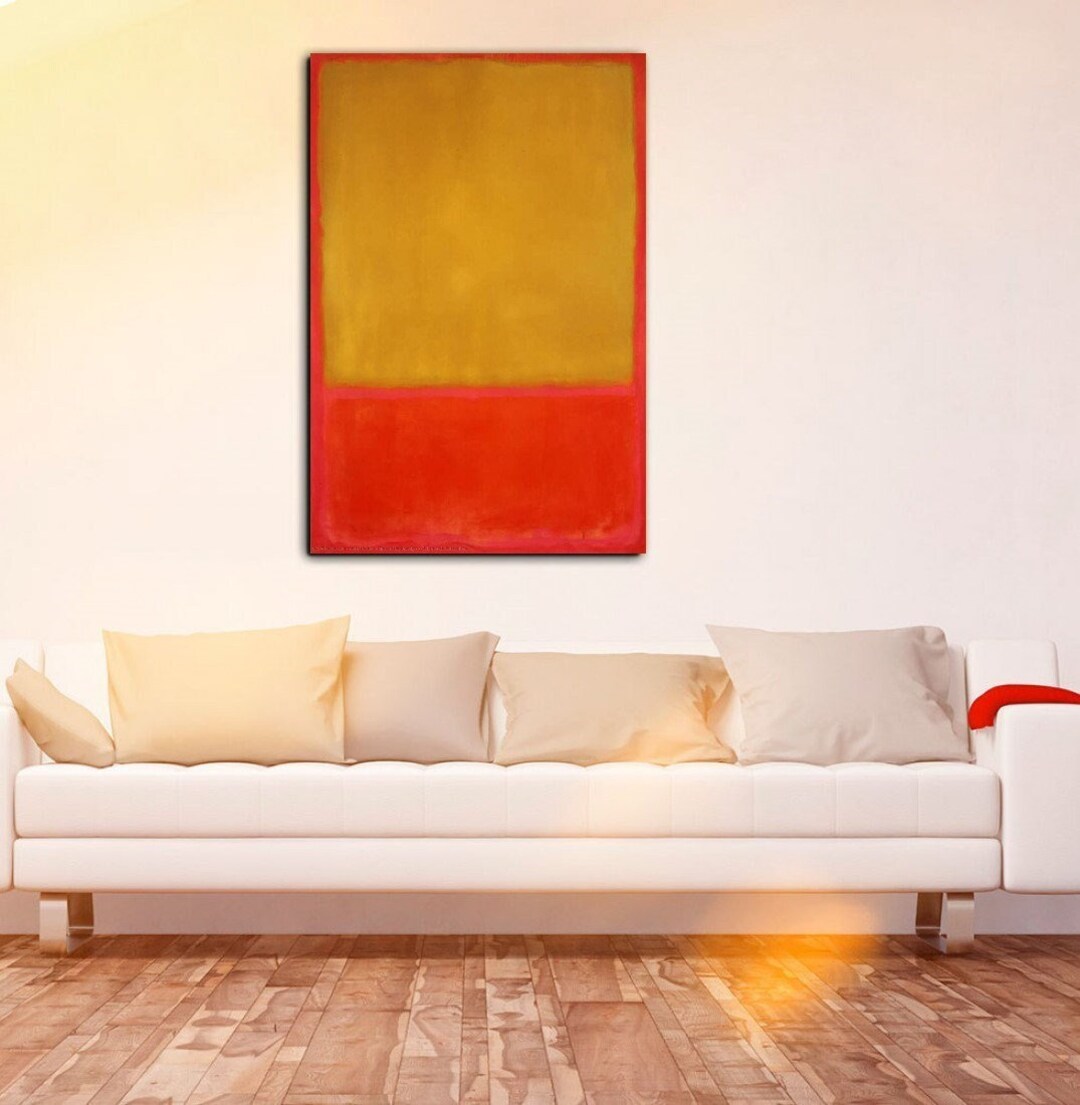 Mark Rothko Wall Art Mark Rothko Poster Art Rothko Abstract ...