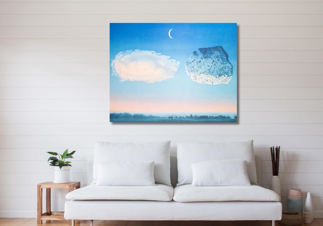 Rene Magritte Poster,rené Magritte the Banquet Canvas,reproduction Wall ...