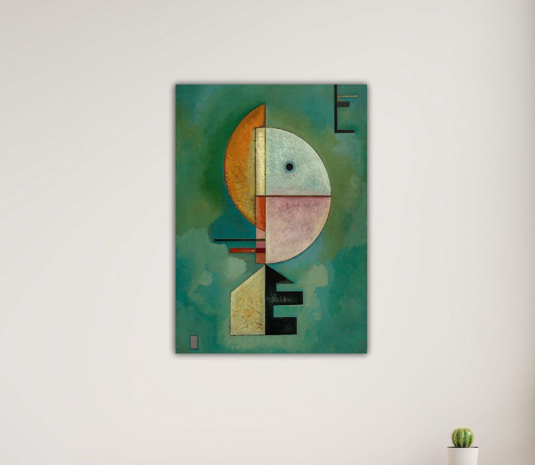 Wassily Kandinsky Upward Wall Art Kandinsky Empor Canvas Kandinsky ...