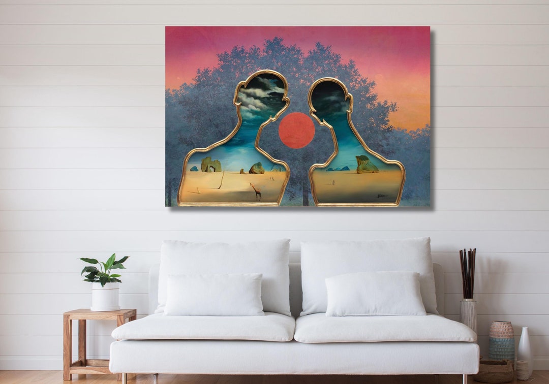 Rene Magritte Canvas,rené Magritte the Banquet Poster,reproduction Wall ...