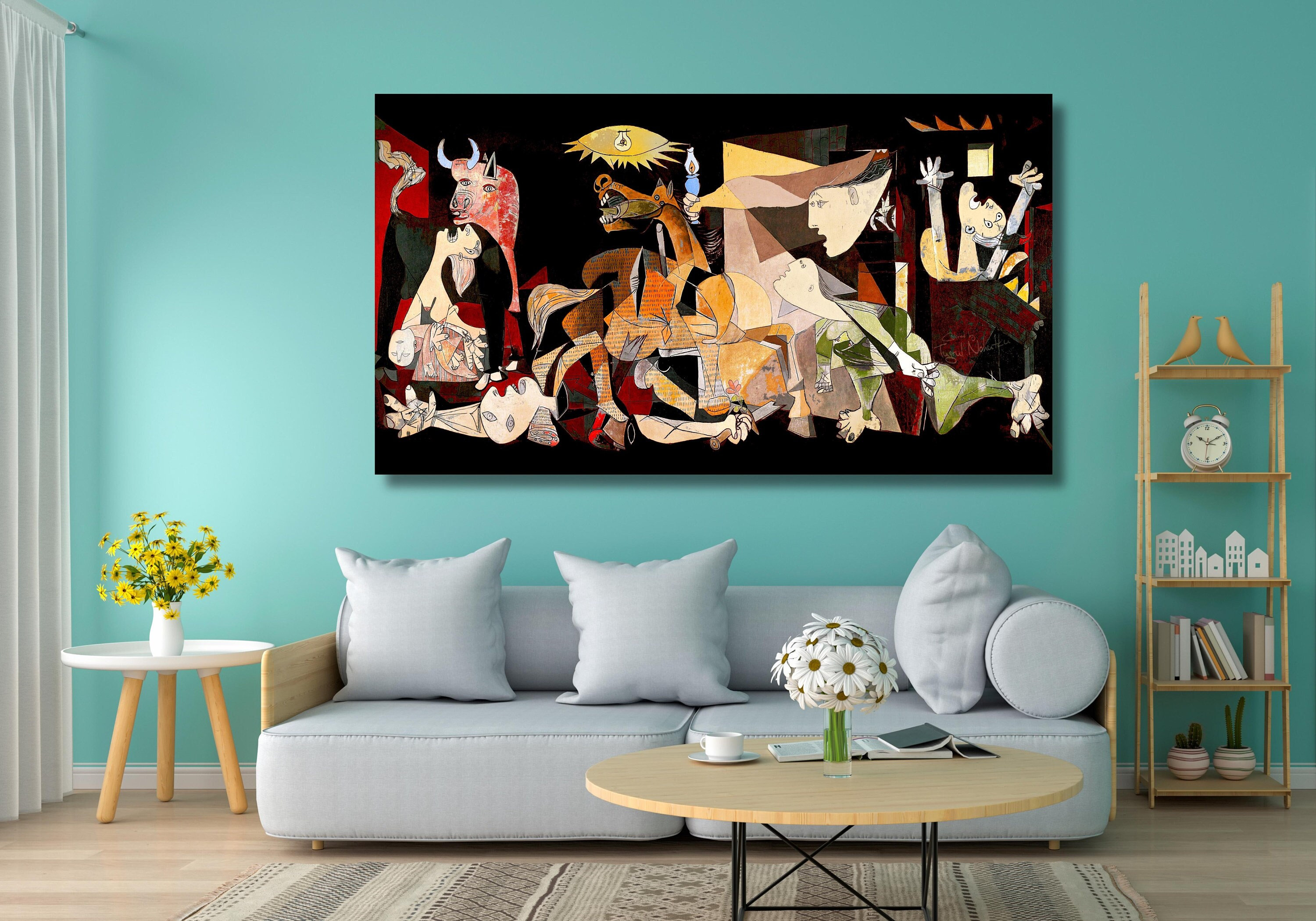 Pablo Picasso Guernica Canvas Wall Art,pablo Picasso Guernica Canvas ...