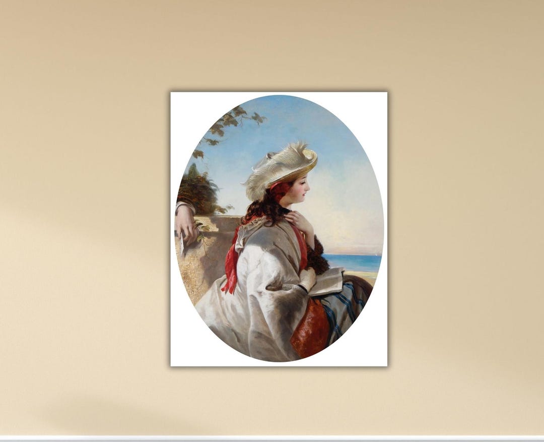 Augustus Leopold Egg - the Love Letter 1863 Wall Art Leopold Egg Poster ...