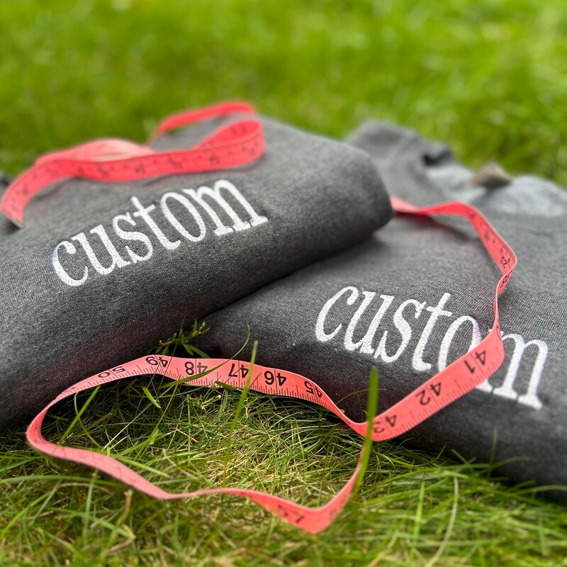 Embroidered Sweatshirt - Etsy