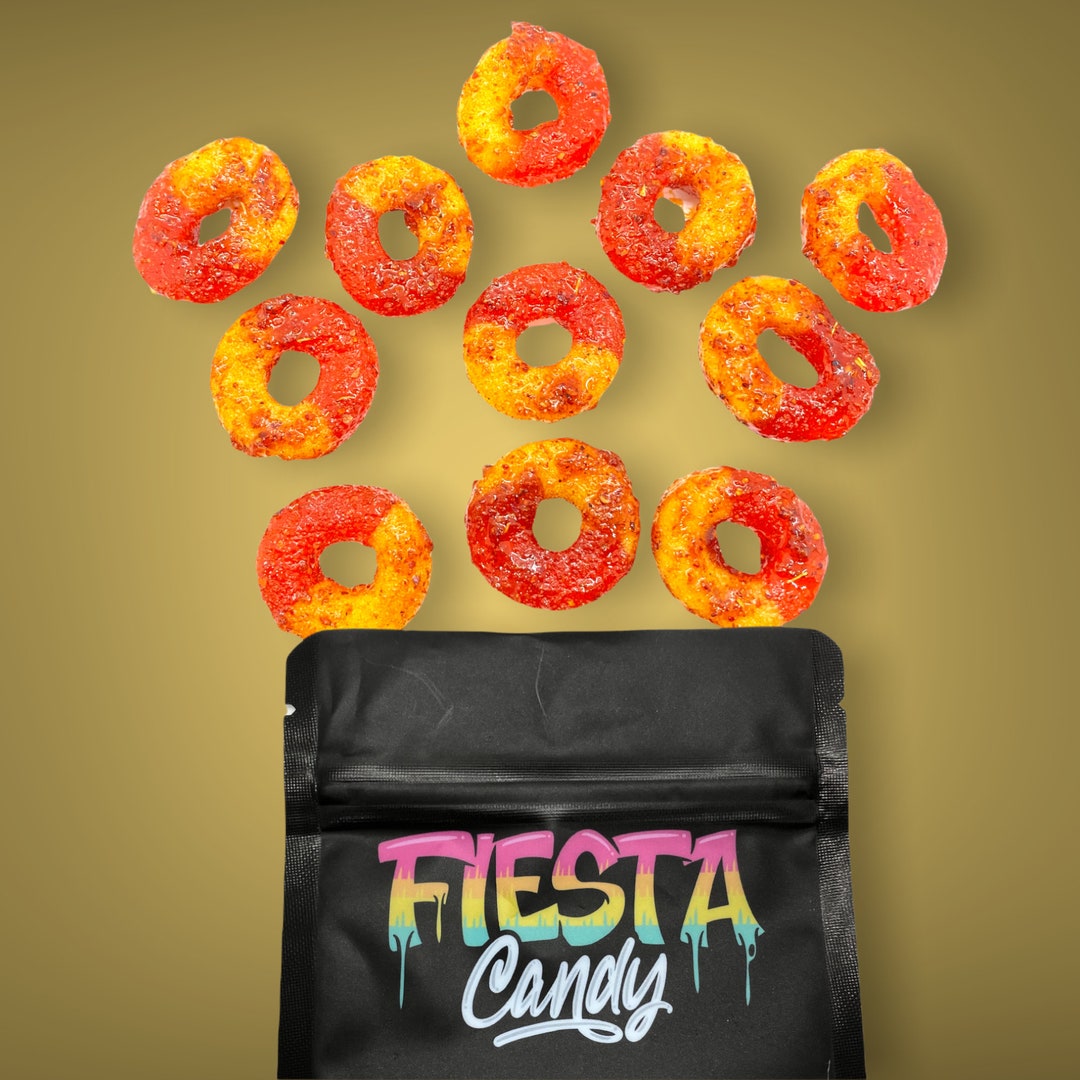 Fiesta Candy Peach Rings 8oz wet Candy - Etsy