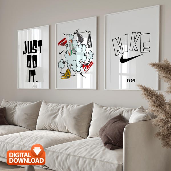 Sneaker Room Decor - Etsy