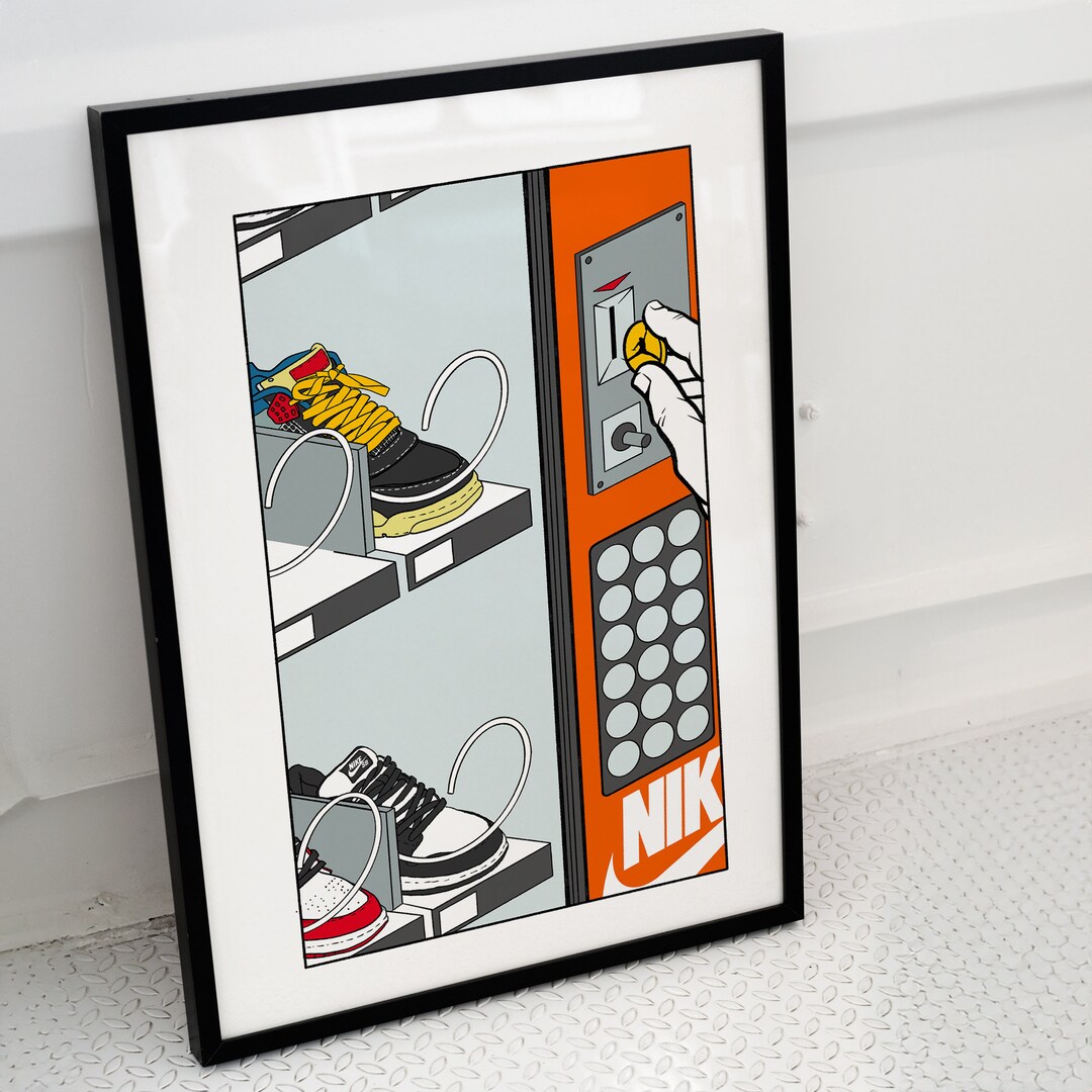 Digital Sneaker Wall Art Printable-sneaker Poster-hypebeast Wall Art ...