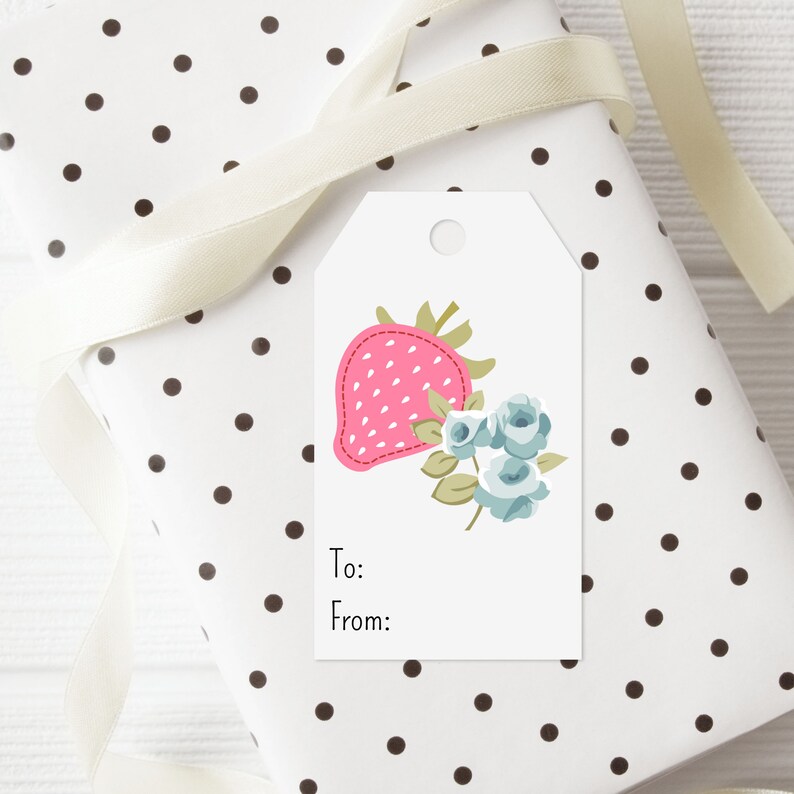 Coquette Gift Tags Printable, Valentine's Day Tag, Gift for Her, Floral ...