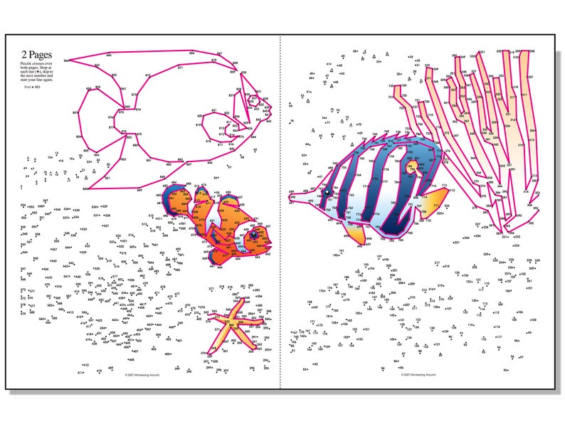 Greatest Dot-to-dot SUPER CHALLENGE - Book 5 . . . . . . 48 Pages for 9 ...