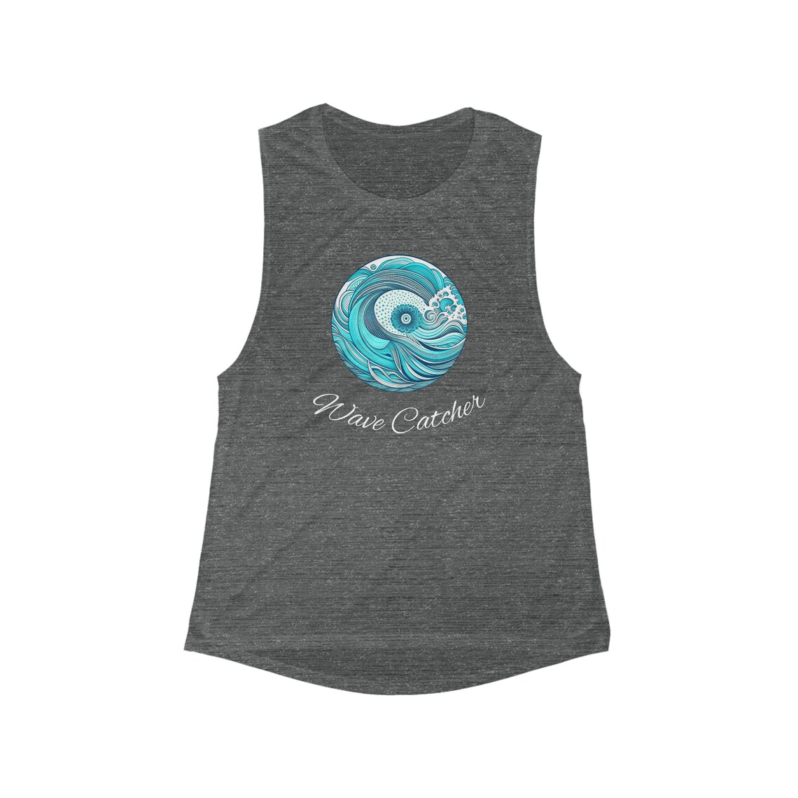 Wave Catcher Women's Flowy Scoop Muscle Tank - Etsy