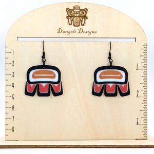 Tail Feather Earrings, Alaska Native Earrings, Indigenous Earrings ...