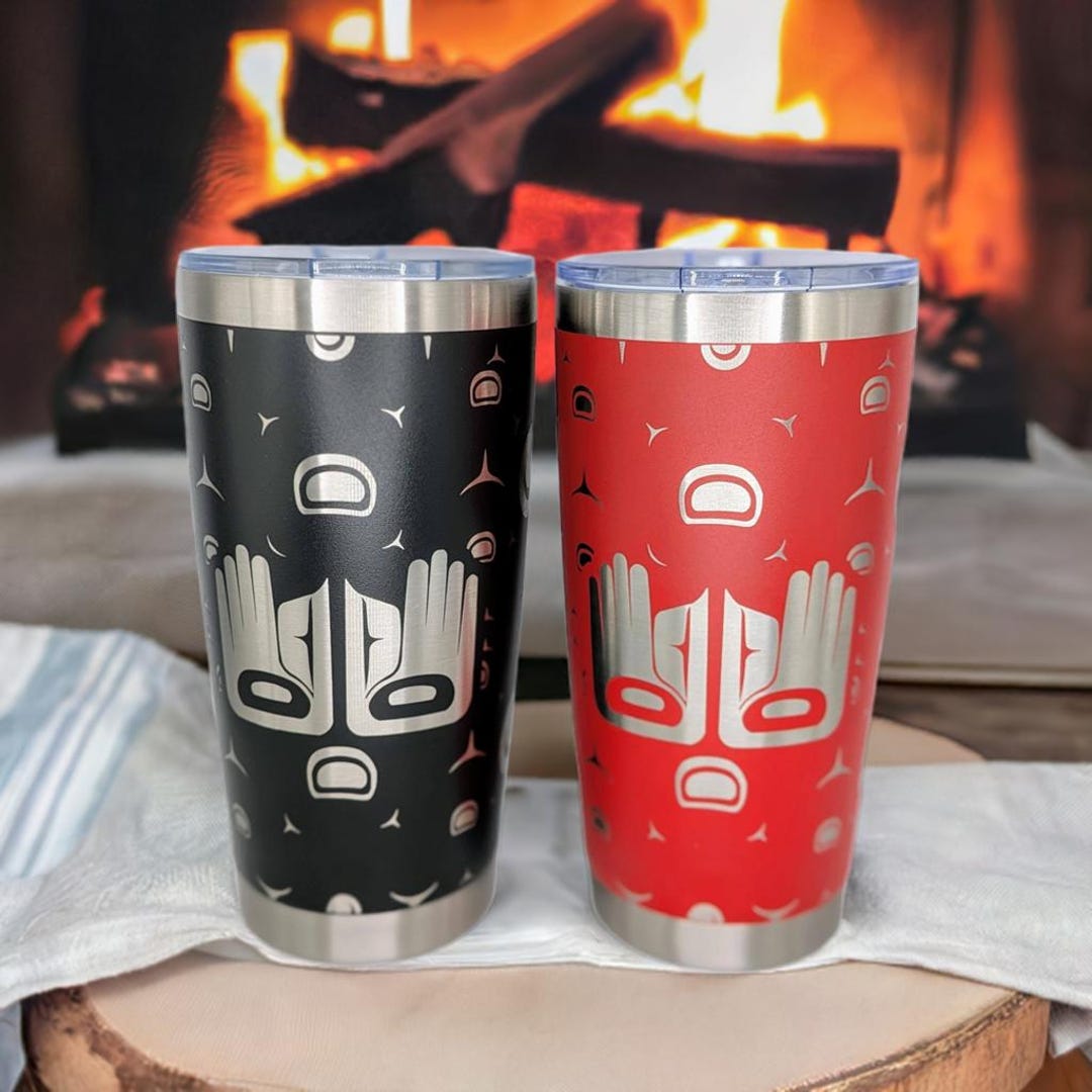 Healing Hand Formline Design - 20 Oz. Laser Engraved Tumbler - Etsy