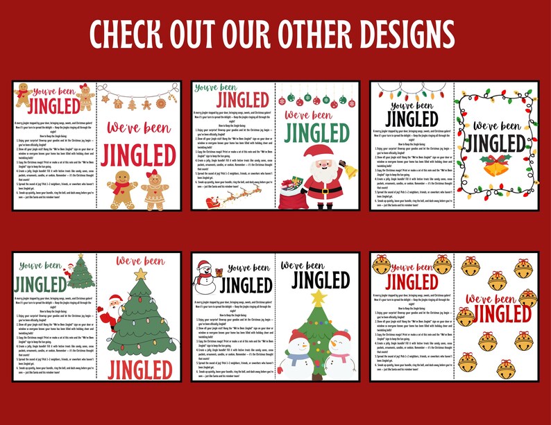 Editable You've Been Jingled Template With Printable Sign and ...