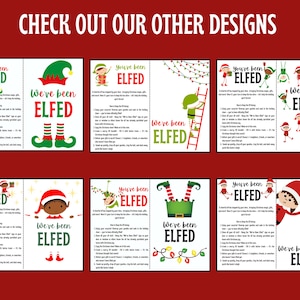 Funny You've Been Elfed Game Printable – Digital Download for Christmas ...