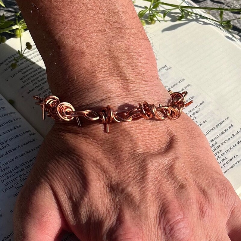 Barbed Wire Bracelet - Etsy
