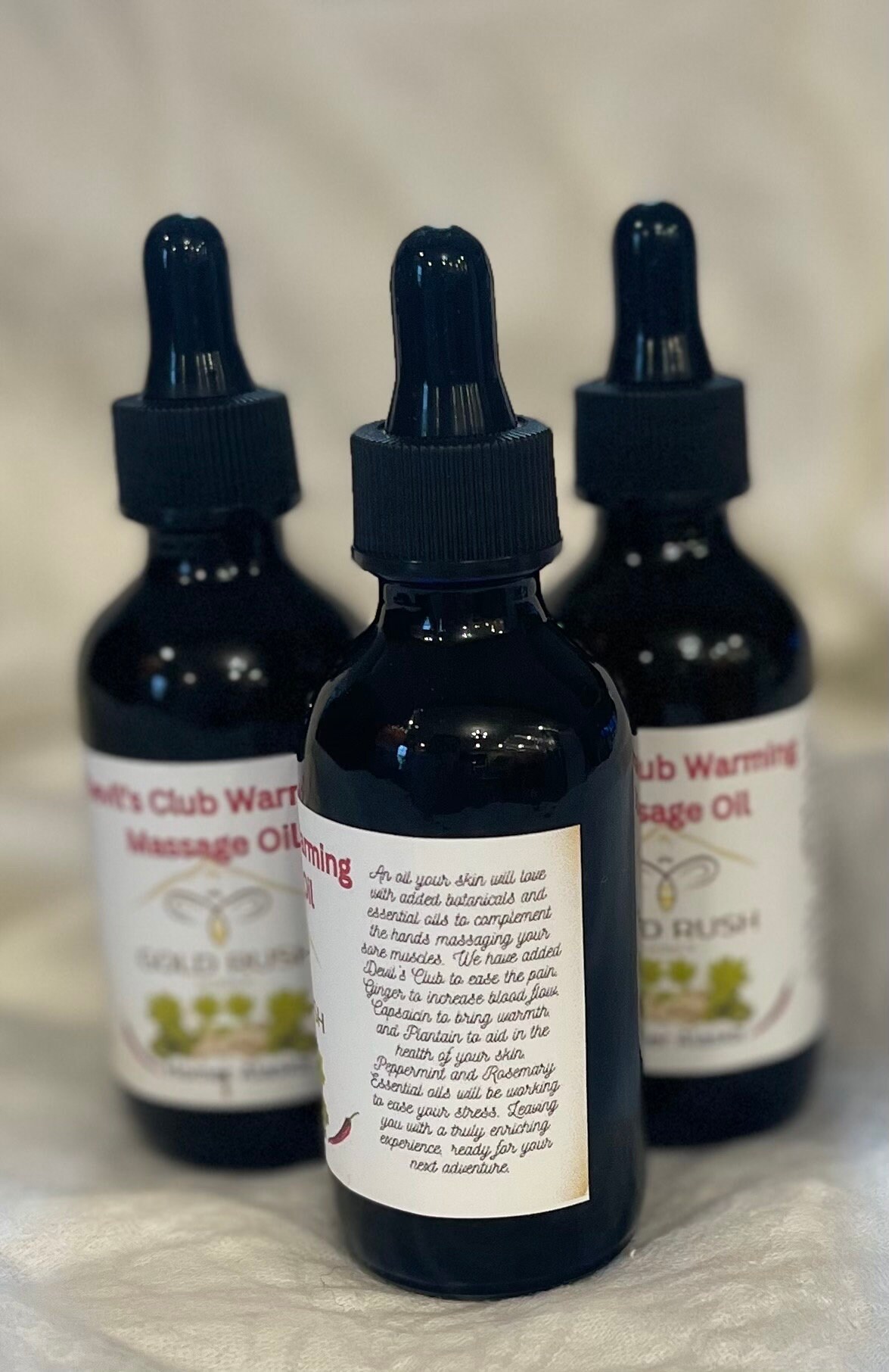 Alaskan Devils Club Warming Massage Oil organic - Etsy