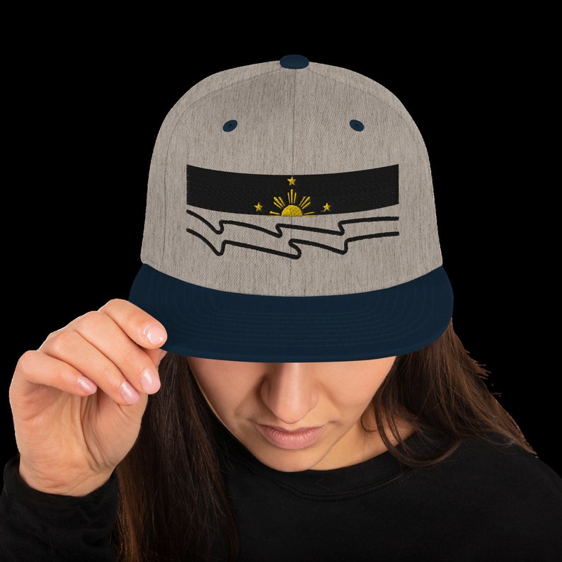 Philippine Flag Sun and Stars Hat, Filipino Hat, Sun and Stars Hat ...