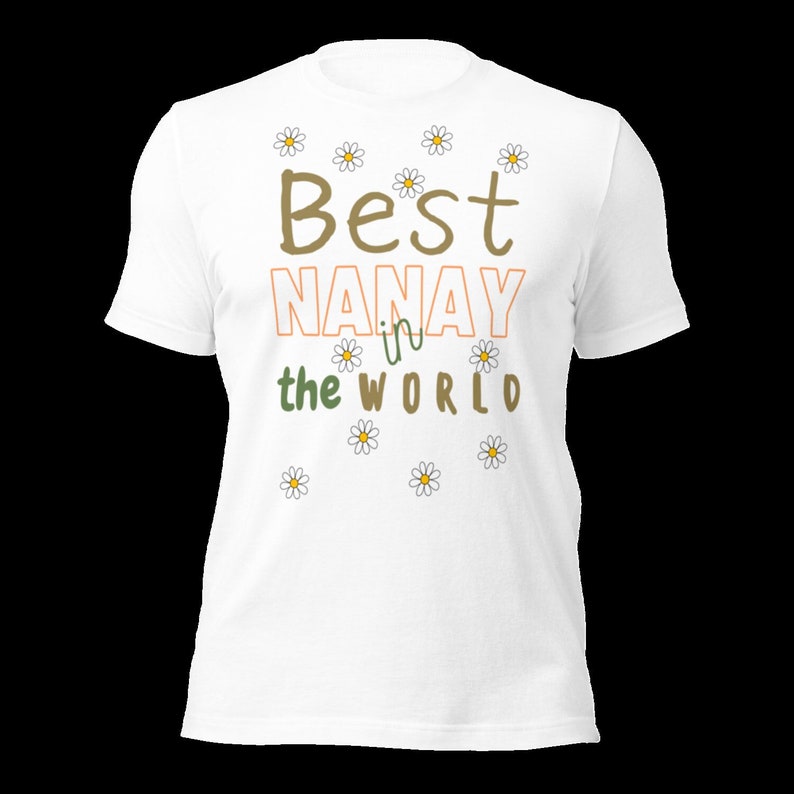 Best Nanay in the World T-shirt - Etsy