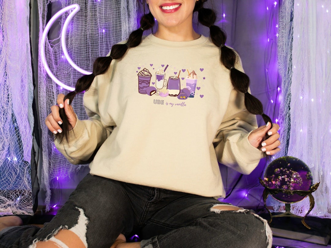 Ube, Ube is My Vanilla, Filipino Ube Sweatshirt, Filipino Sweatshirt ...