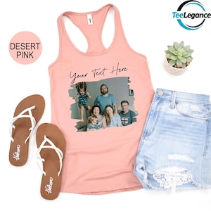 Customized Photo Women Tank Top, Graduation Photo Tank Top ...