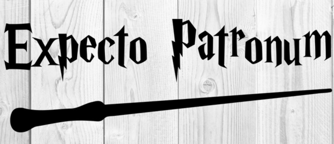 Expecto Patronum Wizardy HP, Svg, Png, Cricut, Silhouette, Crafting ...