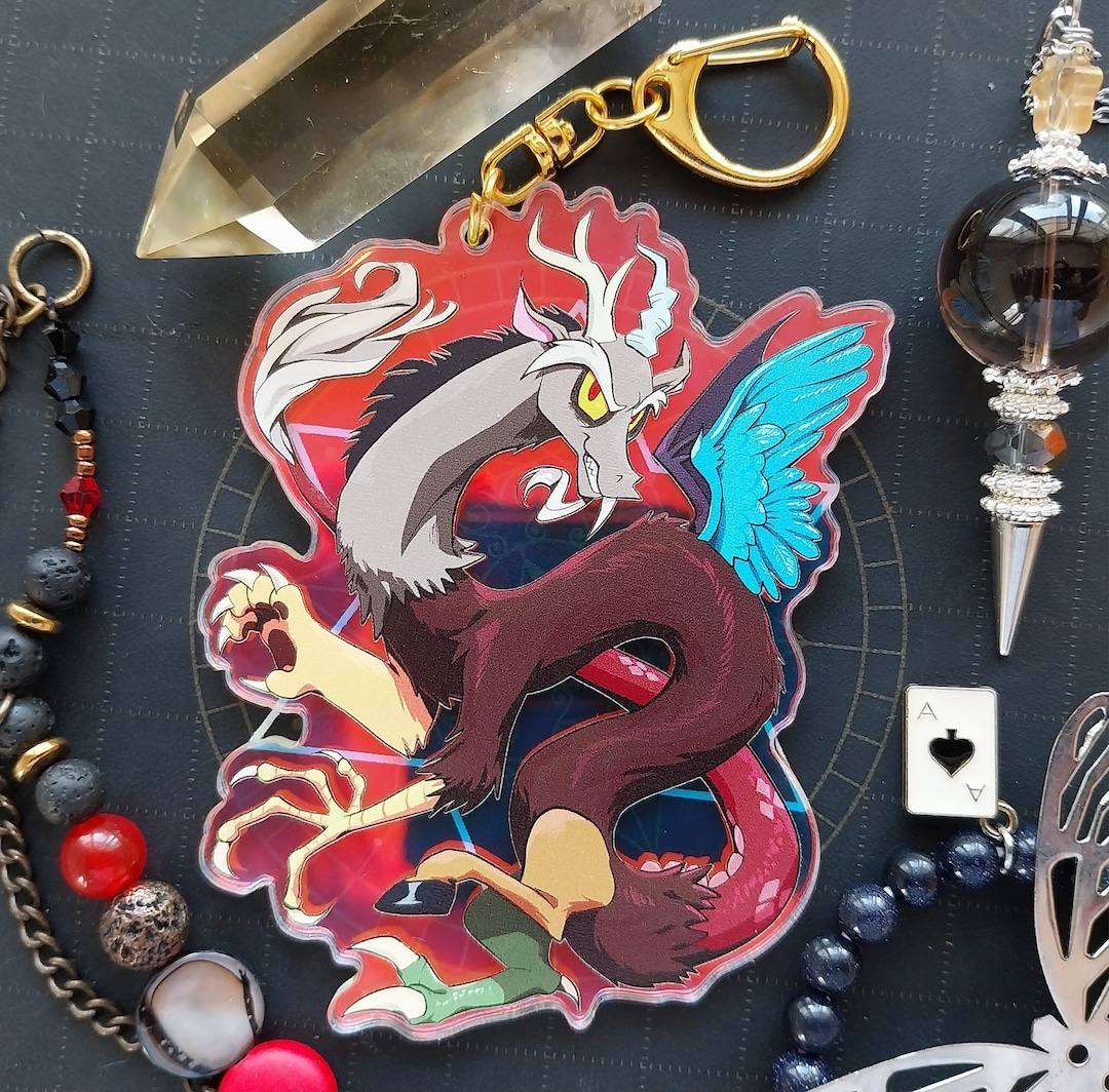 Discord Hologram Acrylic Keychain - Etsy