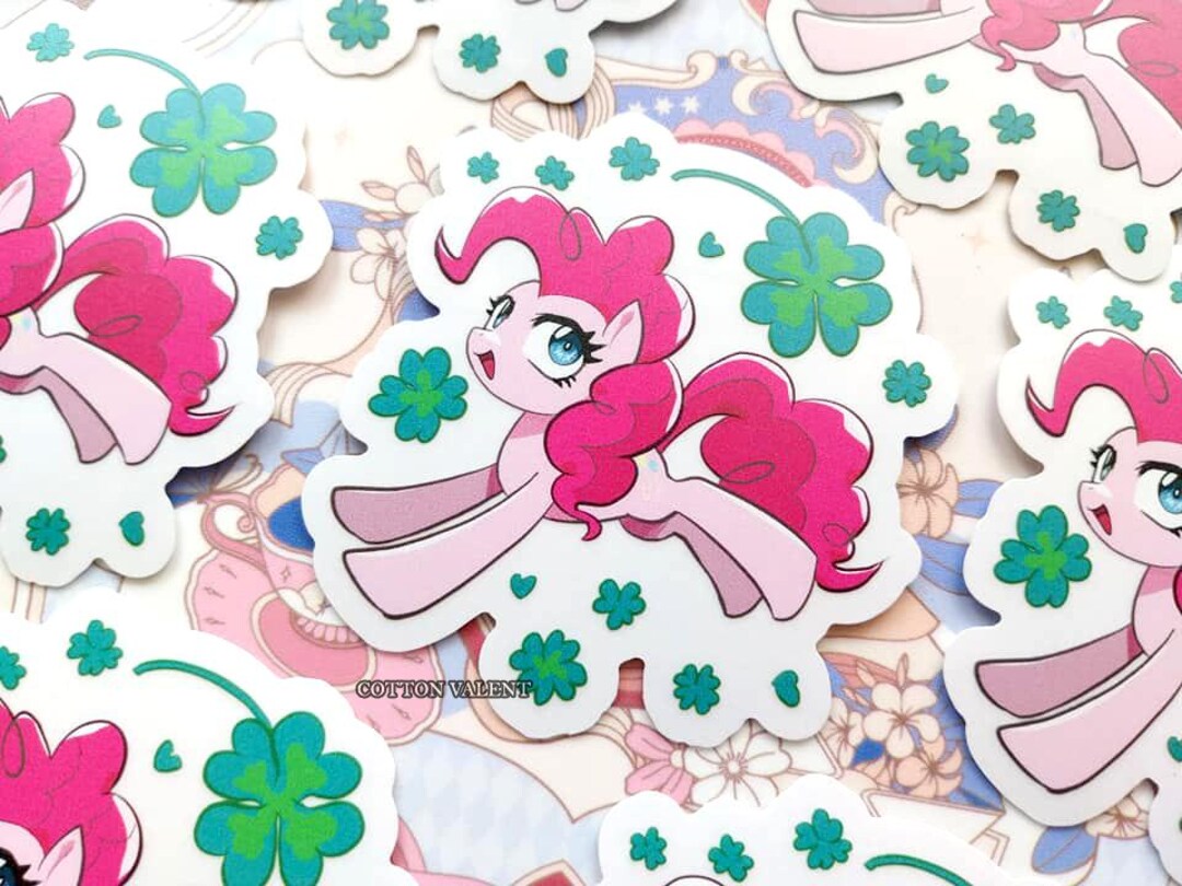Pinkie Pie and Clover Di-cut Sticker - Etsy