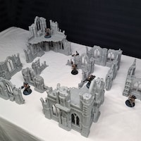 WTC 40K Tournament Terrain Set: 2025 WTC Compatible Map Pack Layouts ...