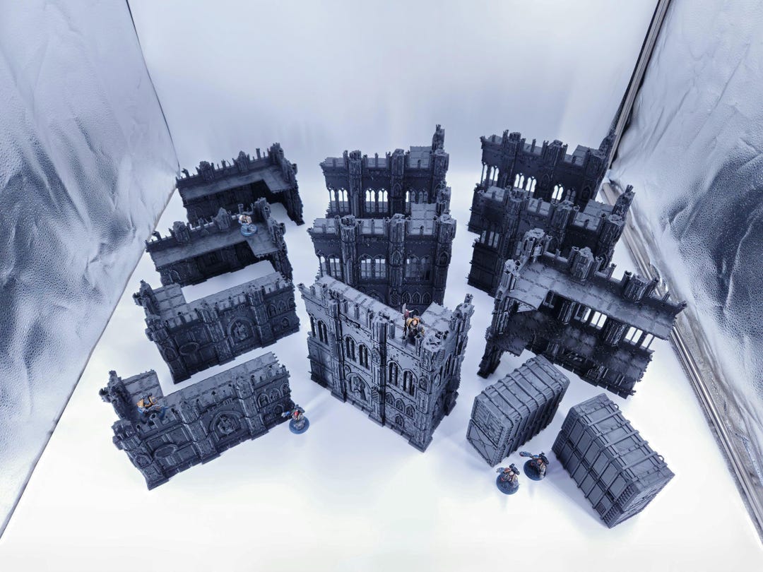 WTC 40K Tournament Terrain Set: 2025 WTC Compatible Map Pack Layouts ...