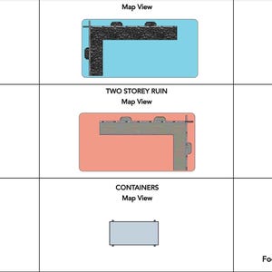 WTC 40K Tournament Terrain Set: 2025 WTC Compatible Map Pack Layouts ...