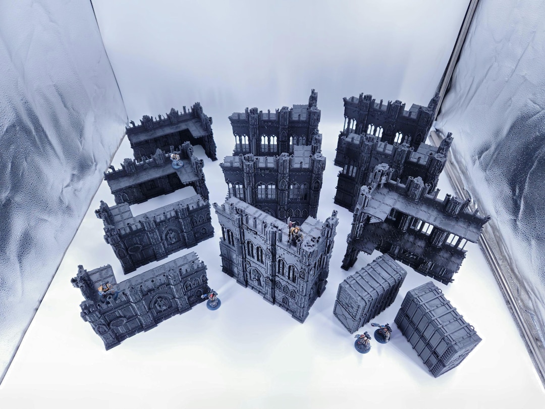 WTC 40K Tournament Terrain Set: 2024 WTC Compatible Map Pack Layouts ...