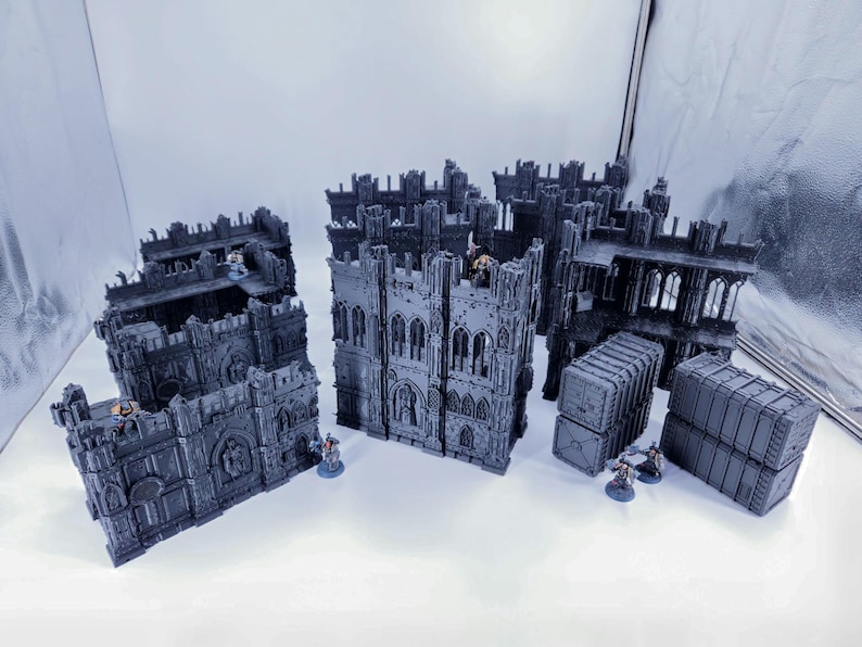 WTC 40K Tournament Terrain Set: 2025 WTC Compatible Map Pack Layouts ...